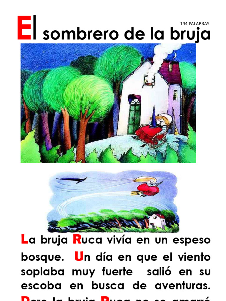 El Sombrero de La Bruja A Los Tres Cabrits y El Ogro Tragon | PDF | Ricitos de oro y los tres ...