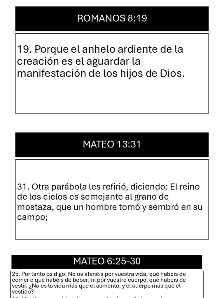 TEXTOS BÍBLICOS | PDF | Jesús | Creencia religiosa y doctrina