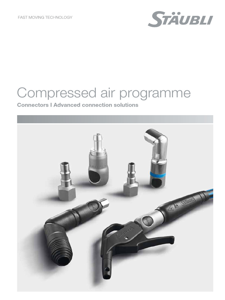 Manual de Conexiones Staubli | PDF | Electrical Connector | Pneumatics