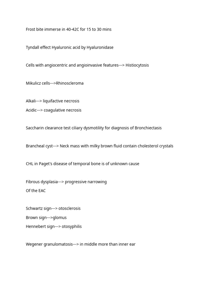 ENT MCQ 2 Collection | PDF | Hearing Loss | Medical Specialties