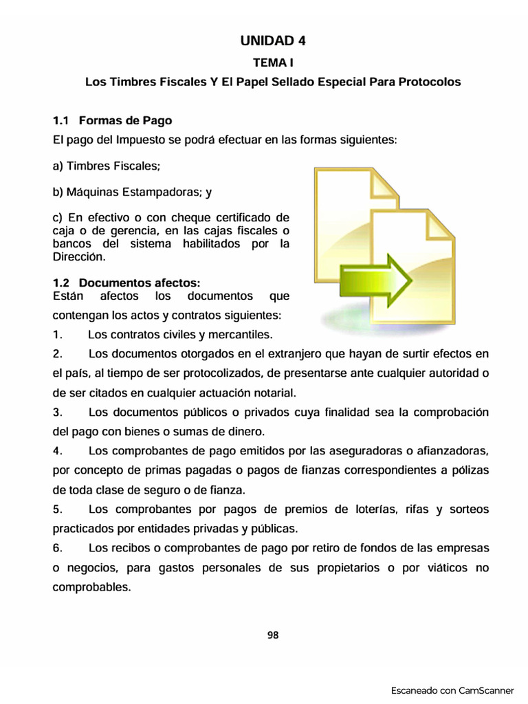 Timbres y Papel Sellado para protocolos | PDF