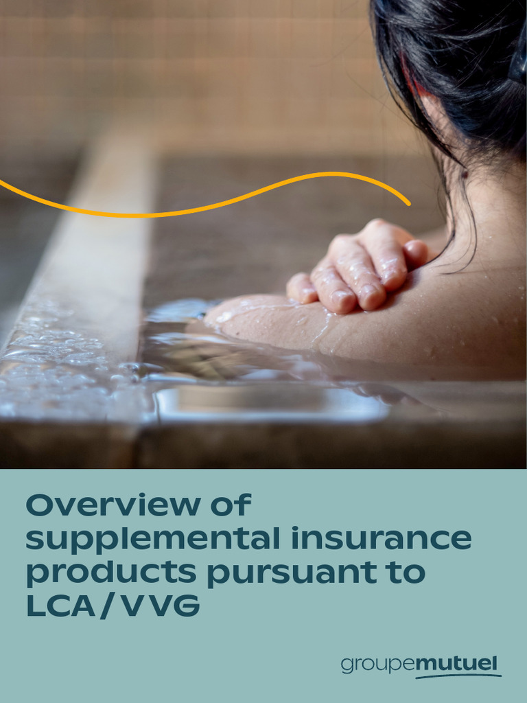 Supplemental Insurance Guide | PDF | Insurance | Lease