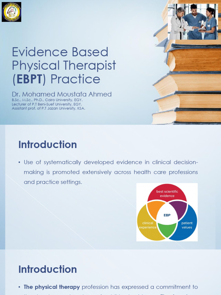 Evidence Based Physical Therapist (EBPT) Practice | PDF | Evidence ...