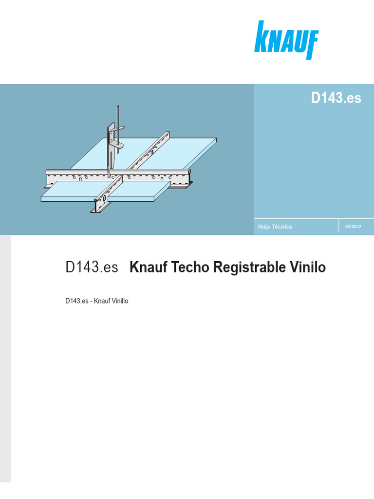 Knauf d143 | PDF | Telecomunicaciones
