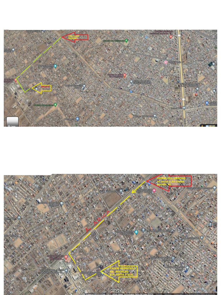 RECORRIDO DESFILE 2024 UE ABYA YALA | PDF