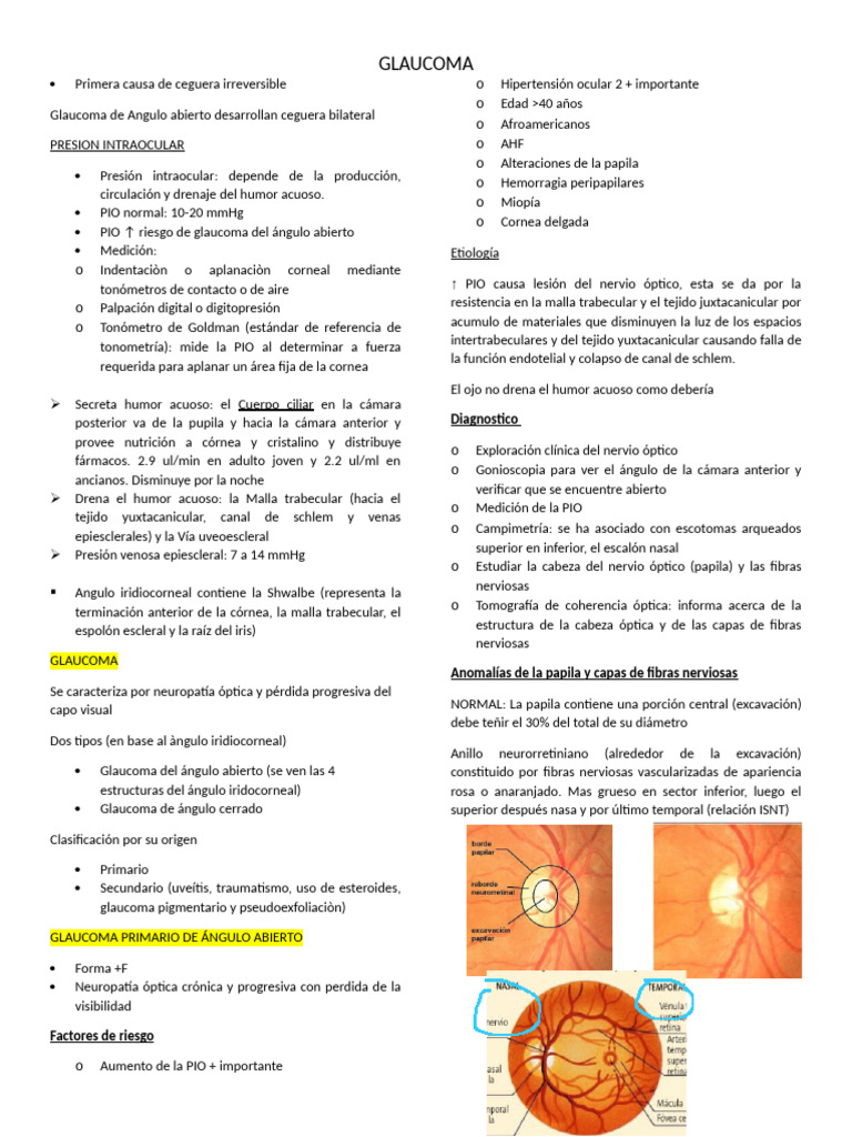 Glaucoma | PDF | Glaucoma | Oftalmología