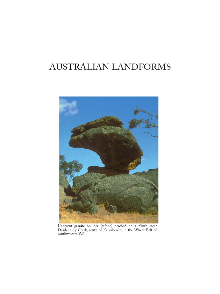 C. R. Twidale and E.M. Campbell - Australian Landforms Understanding A ...