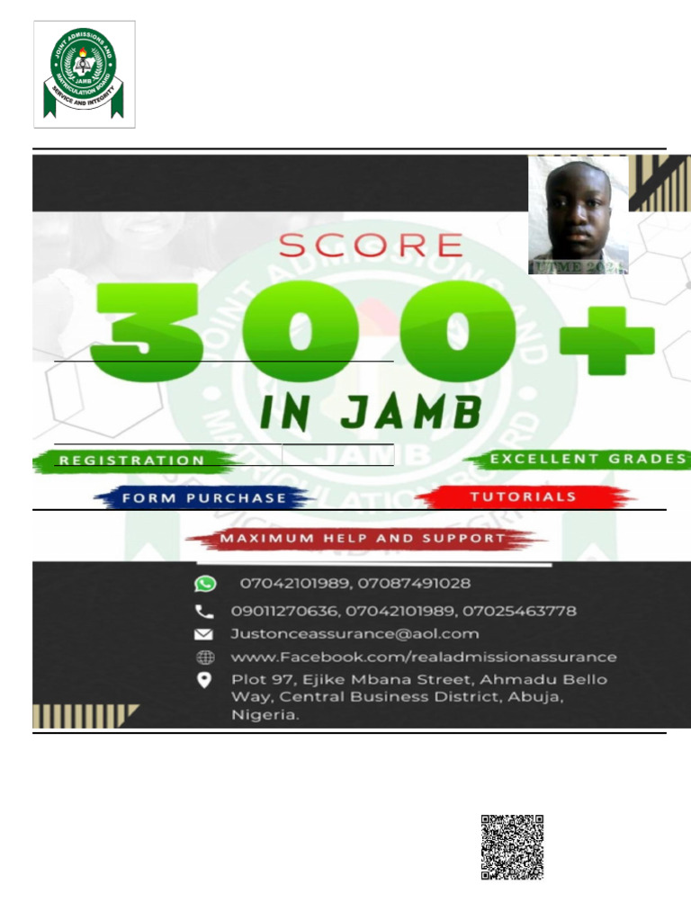 Abdulrahman Muhammad Tukur - Result - Slip | PDF | Educational Stages ...