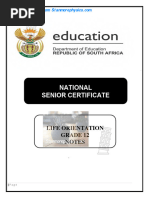 2025 Grade 12 Mathematical Literacy Scope | PDF | Probability | Measurement