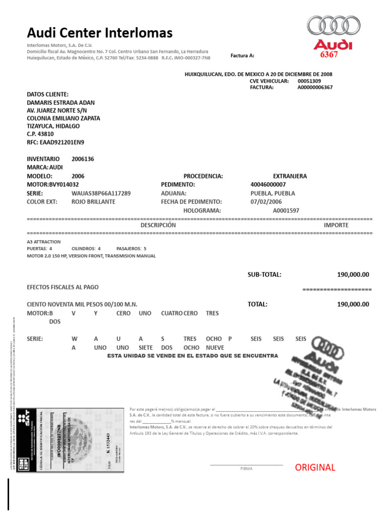 Audi INTERLOMAS | PDF | Vehículos | Coche
