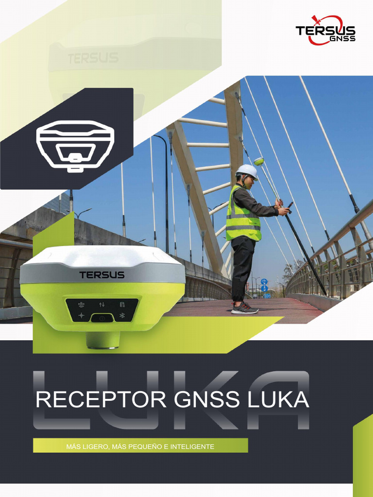 Ficha Tecnica Receptor GNSS Luka 2024 | PDF | Sistema de Posicionamiento Global | Informática