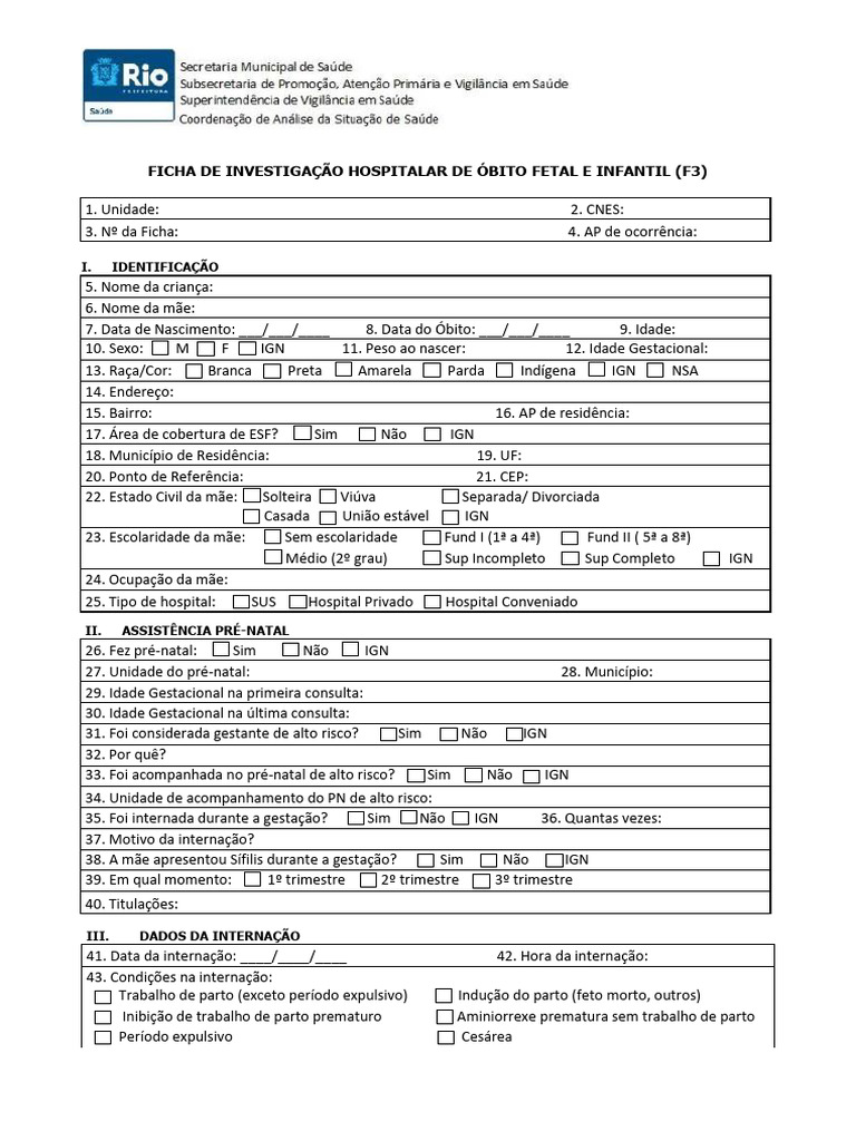 INFANTIL - FETAL - FIH Hospitalar | PDF | Parto | Gravidez