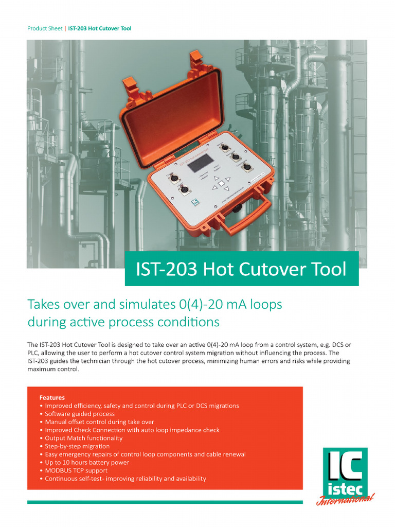 Istec IST 203 Hot Cutover Tool | PDF