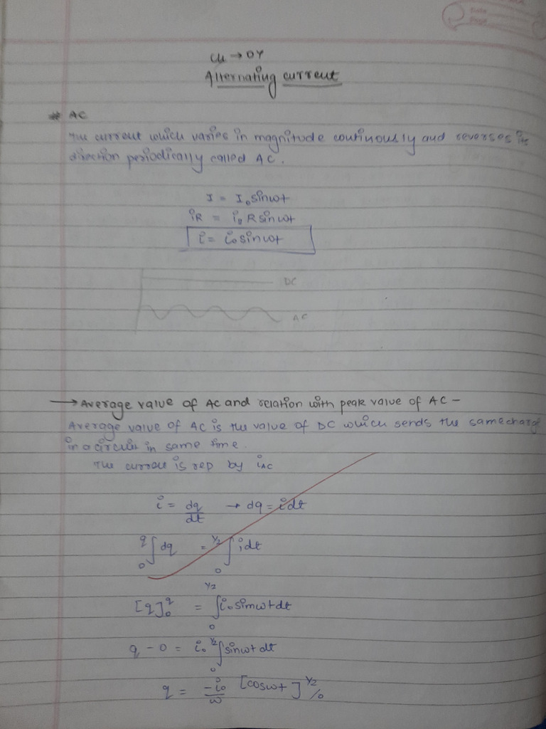 Physics Notes Pdf