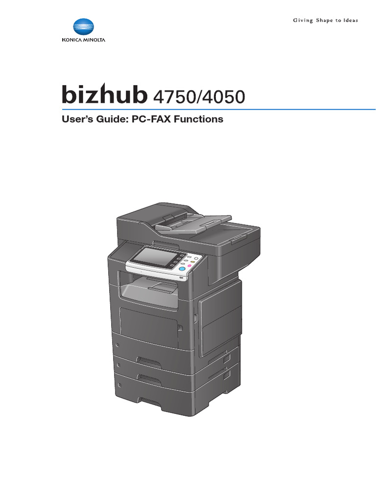 PC-FAX Functions User Guide | PDF | Device Driver | Microsoft Windows