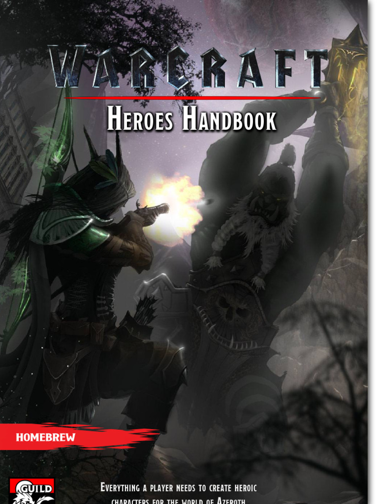 Warcraft Heroes Handbook v2.1 _ GM Binder | PDF | Dwarf (Dungeons ...