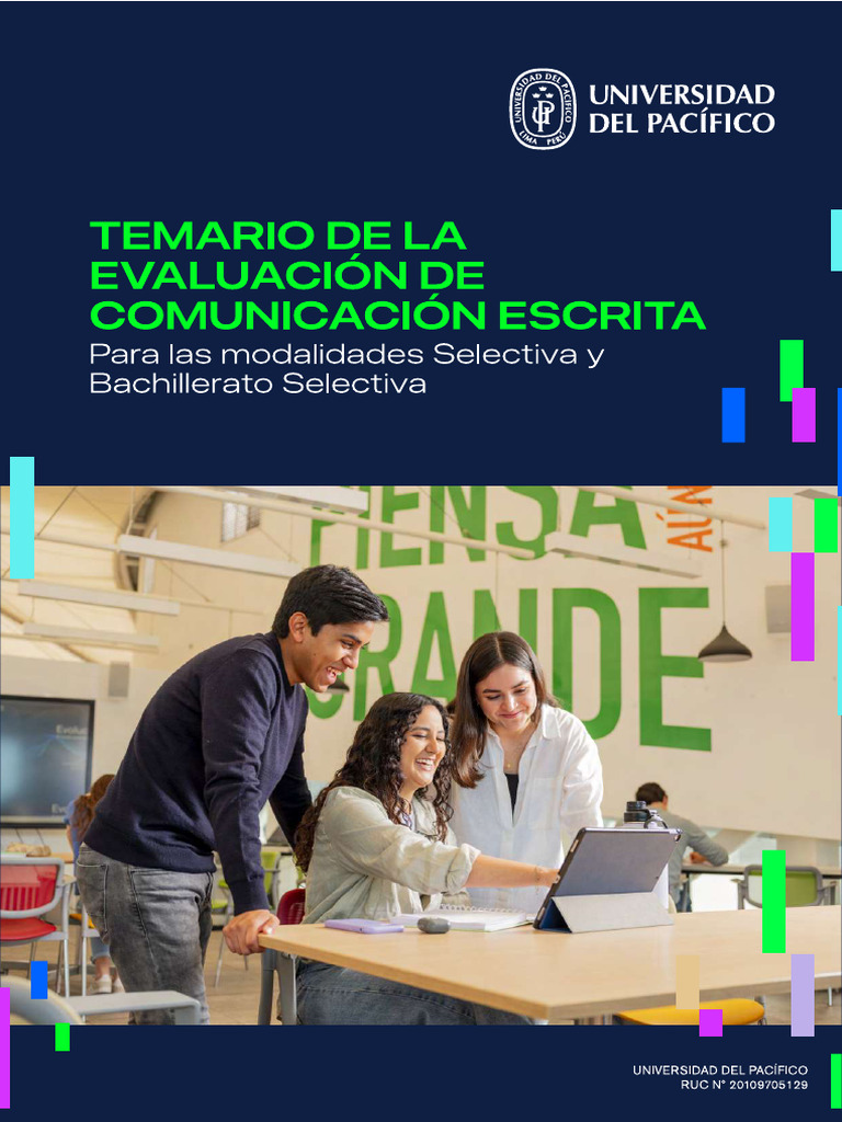 Temario Admision Selectiva | PDF