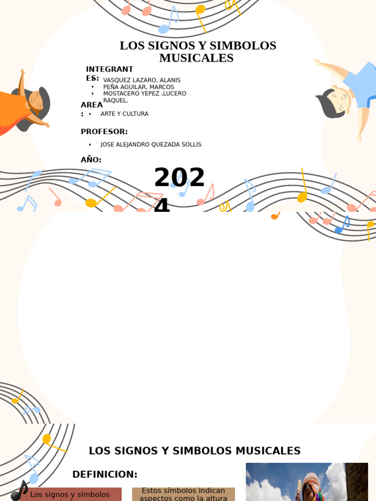 Signos Musicales Expogrupal | PDF | Clave | Notación musical