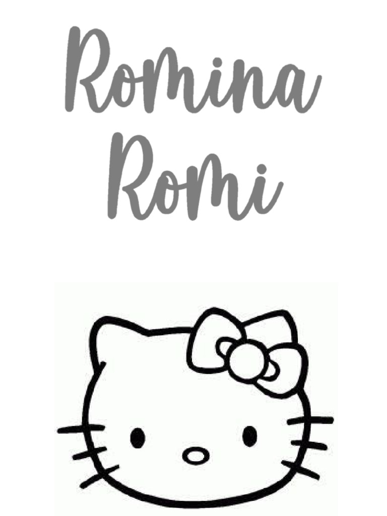 Torta Kitty Romi | PDF