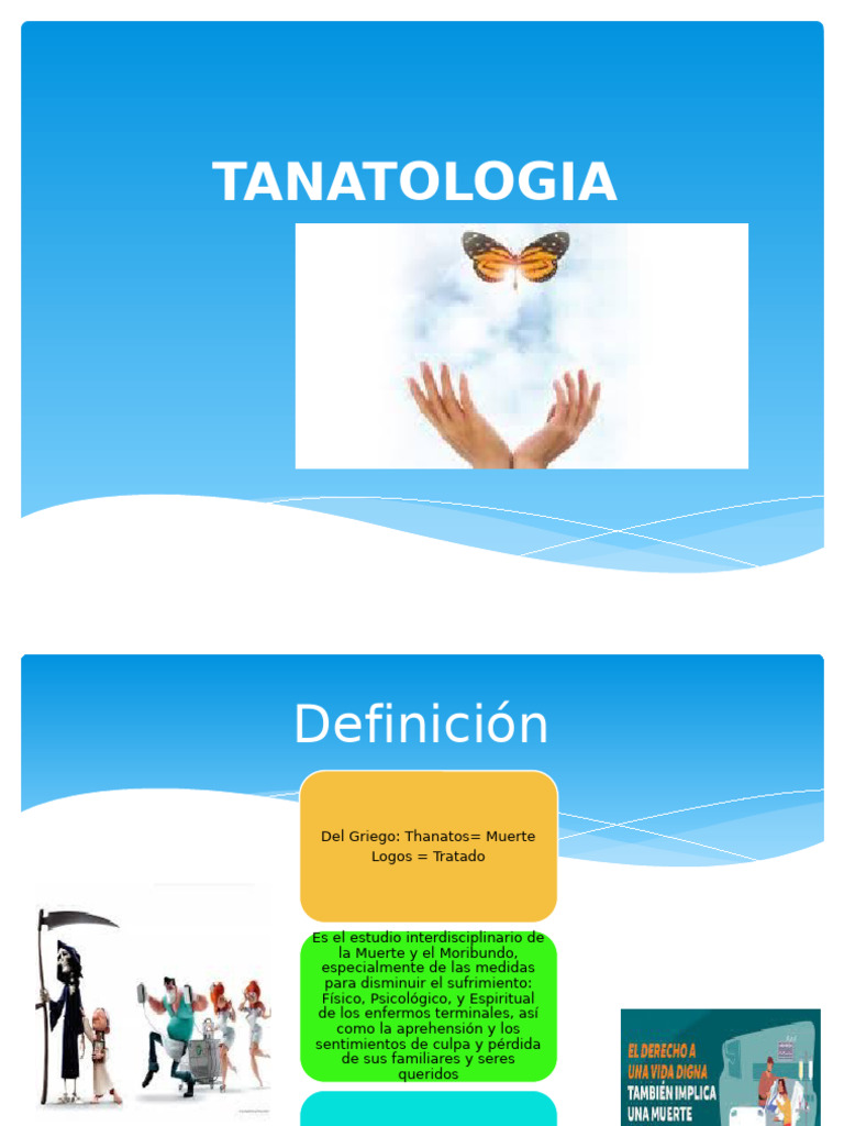 Tanatología: Estudio de la Muerte Digna | PDF | Ciencias del ...