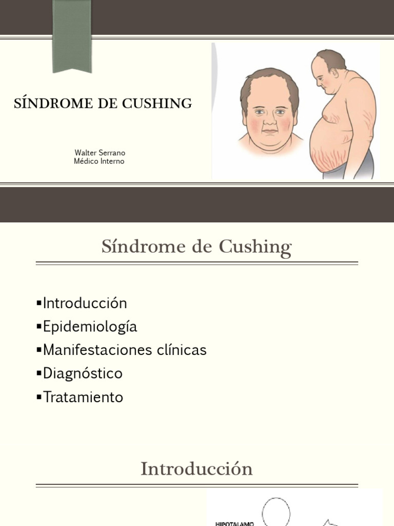 Síndrome de Cushing | PDF | Especialidades Medicas | Medicina CLINICA