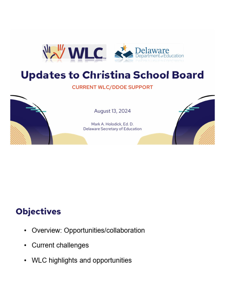 Delaware Education Updates and Opportunities | PDF | Behavior ...