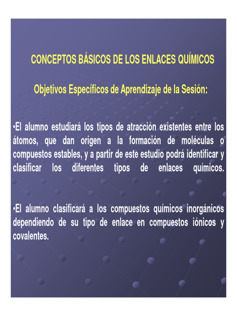 12 - Enlaces Quimicos | PDF | Enlace químico | Enlace iónico