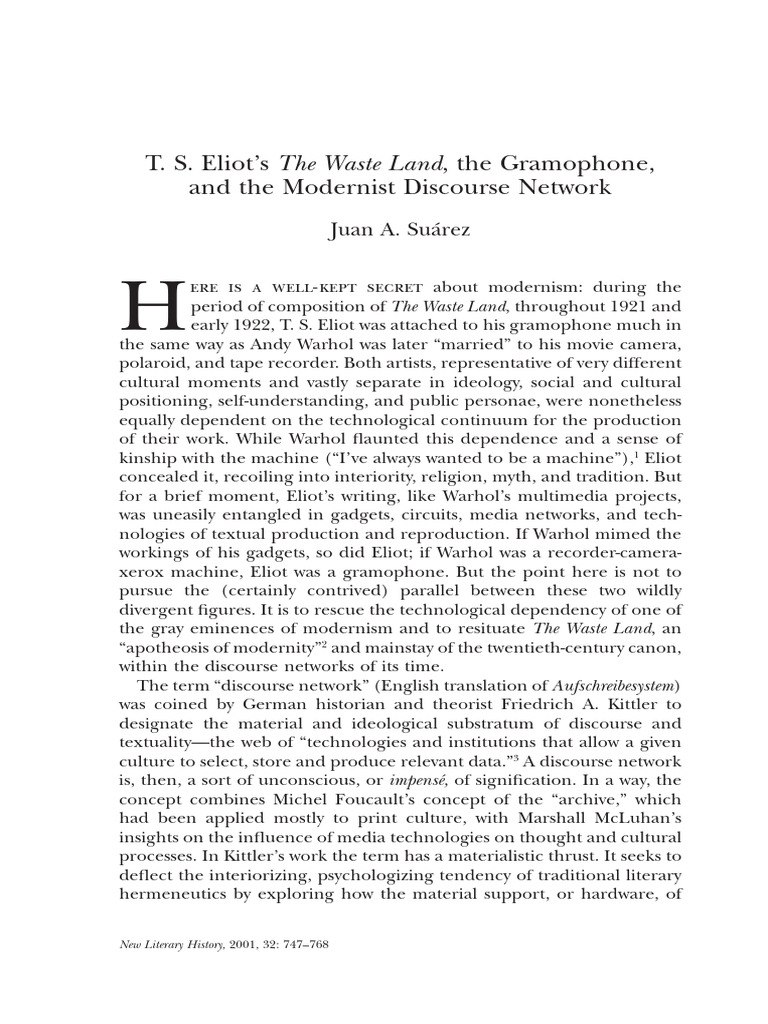 Modernism's Tech Influence | PDF | Ragtime | Psychoanalysis