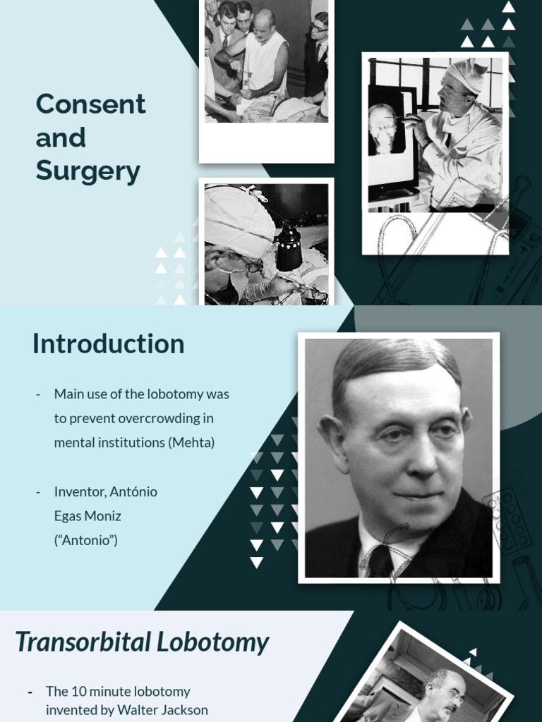 Frontal Lobotomy Presentation | PDF | Medicine | Health Care