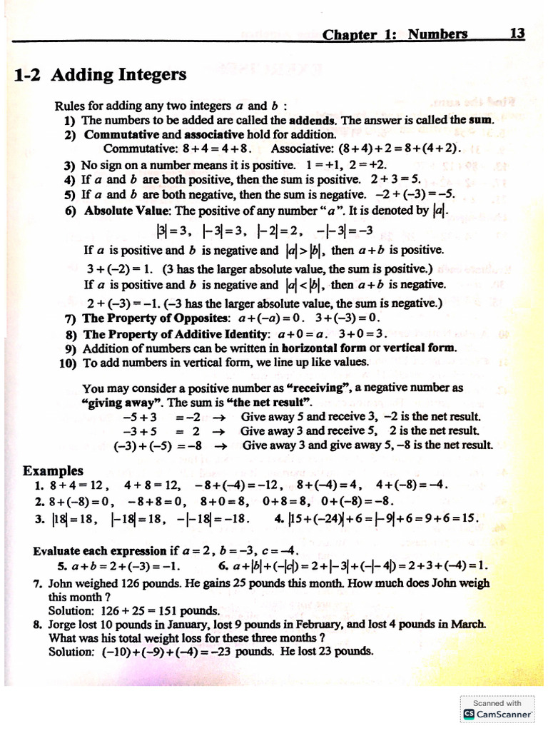 Beginners Guide Algebra Notes | PDF