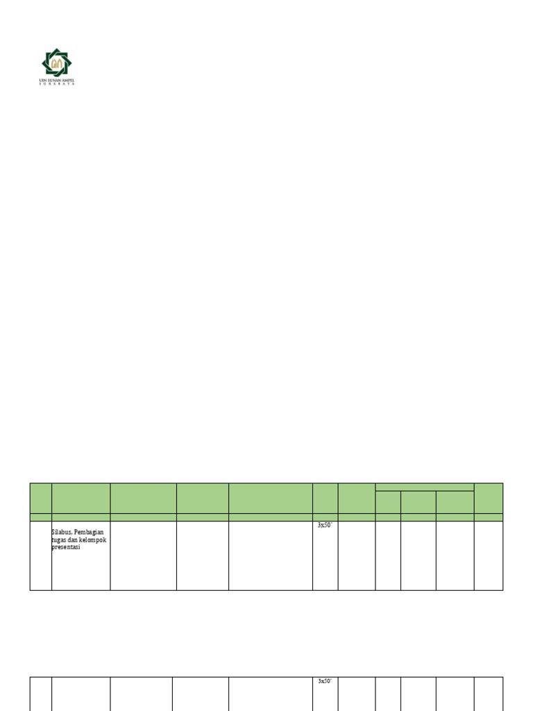 RPS Kajian Hadits - Tarbawi - Mpai | PDF | Karier & Perkembangan