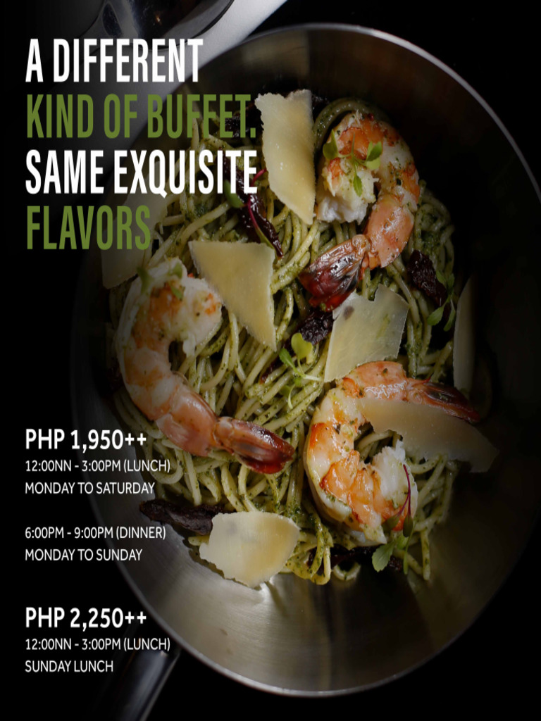 4442fc6f - Marriott Cafe Buffet Menu | PDF | Salad | Sauce