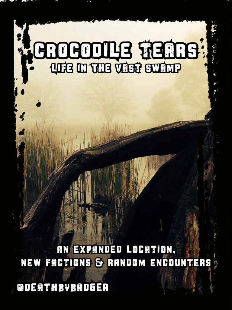 Crocodile Tears, The Vast Swamp | PDF | Wizards Of The Coast | Dungeons ...