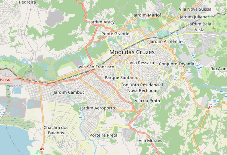 Mapa de Bairros de Mogi das Cruzes | PDF