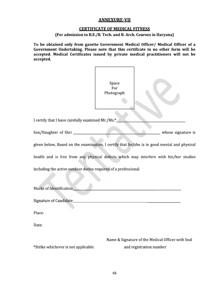 Medical Format | PDF