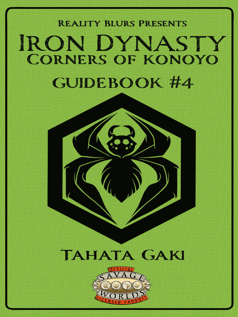 Iron Dynasty Guidebook 4 | PDF | Spider