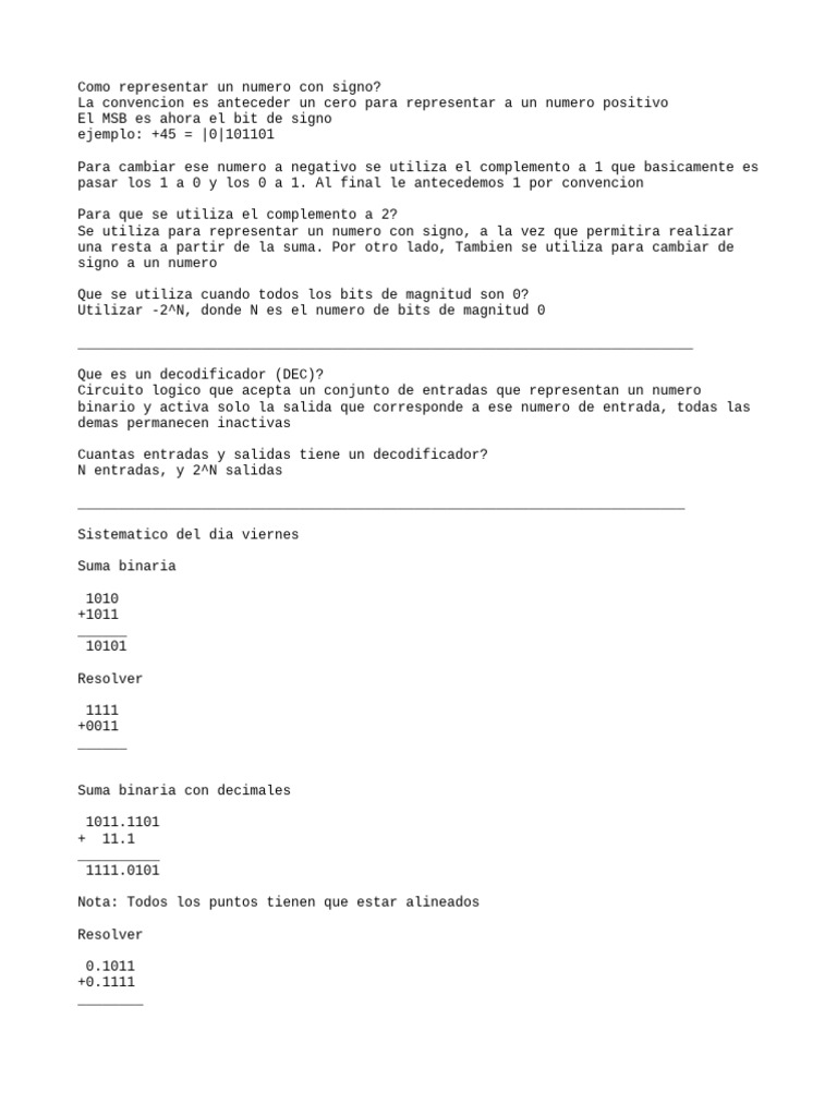 Guia SD | PDF | Poco | Decimal