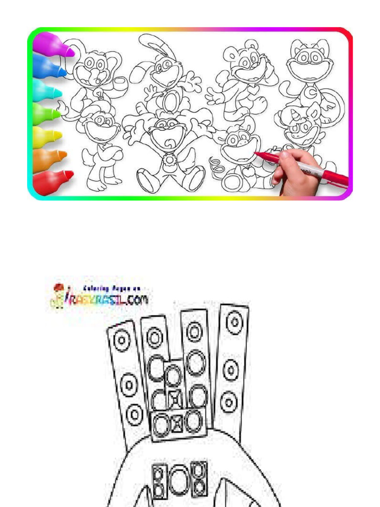 Sketsa Catnap Kartun | PDF