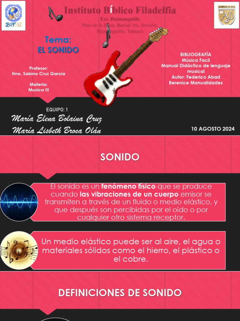 sonido | PDF | Sonido | Oído