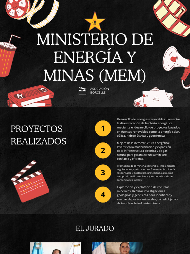 ministerio de ENERGÍA y minas (MEM) | PDF | Energía renovable | Minería
