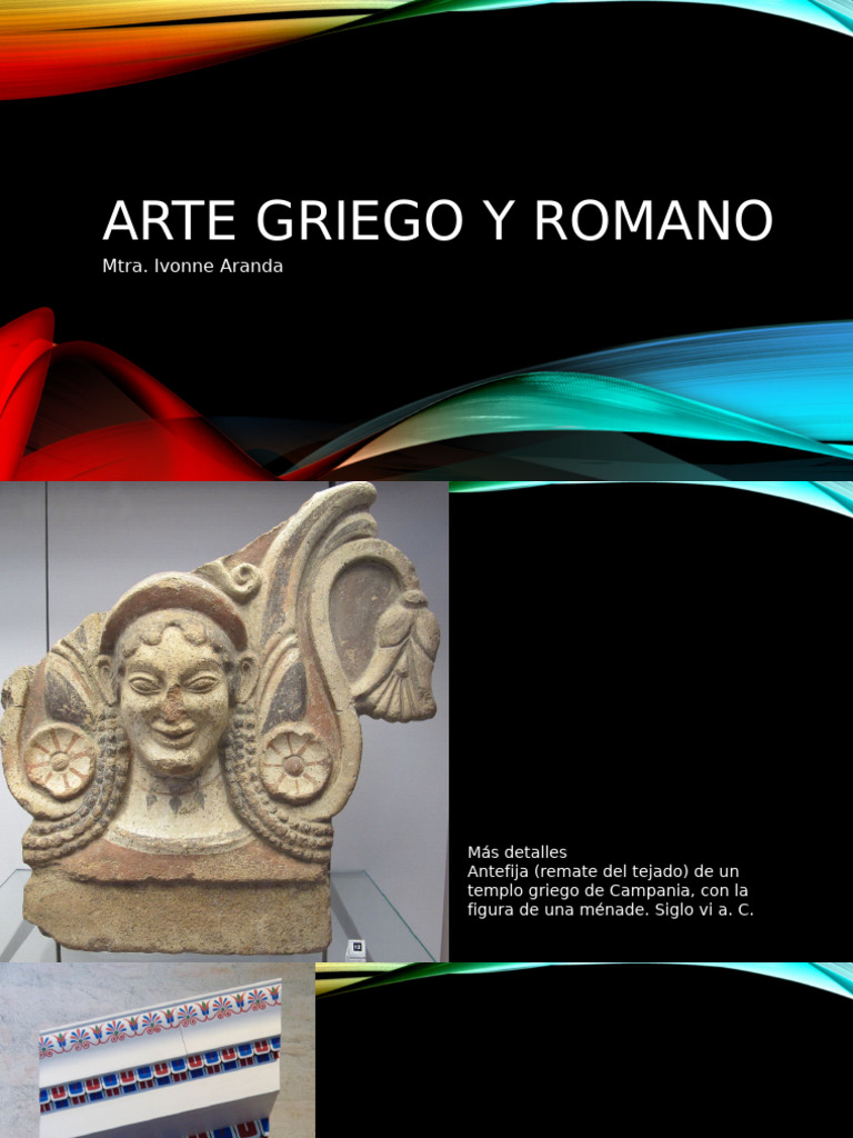 Arte Griego y Romano | PDF | Columna | imperio Romano