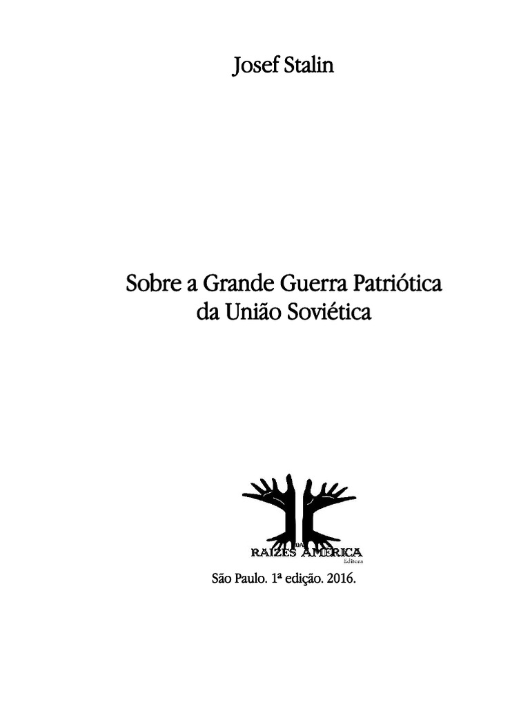 Enviando Por Email (Stalin) Sobre A Grande Guerra PatriÃ Tica | PDF | Joseph Stalin | União ...