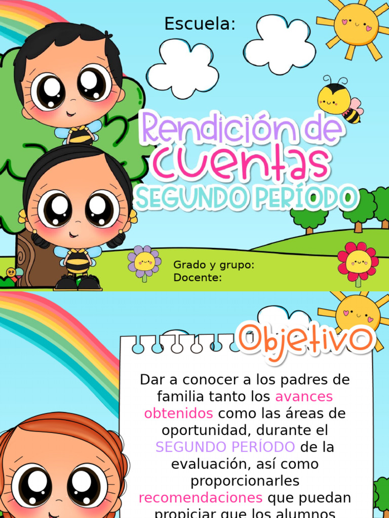 Presentación para Rendición de Cuentas 2do Momento | PDF | Evaluación | Conocimiento