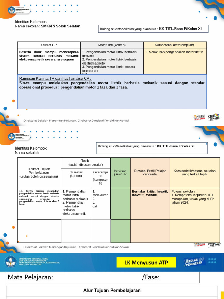 LK. Ruang Kolaborasi TP ATP - Heri | PDF