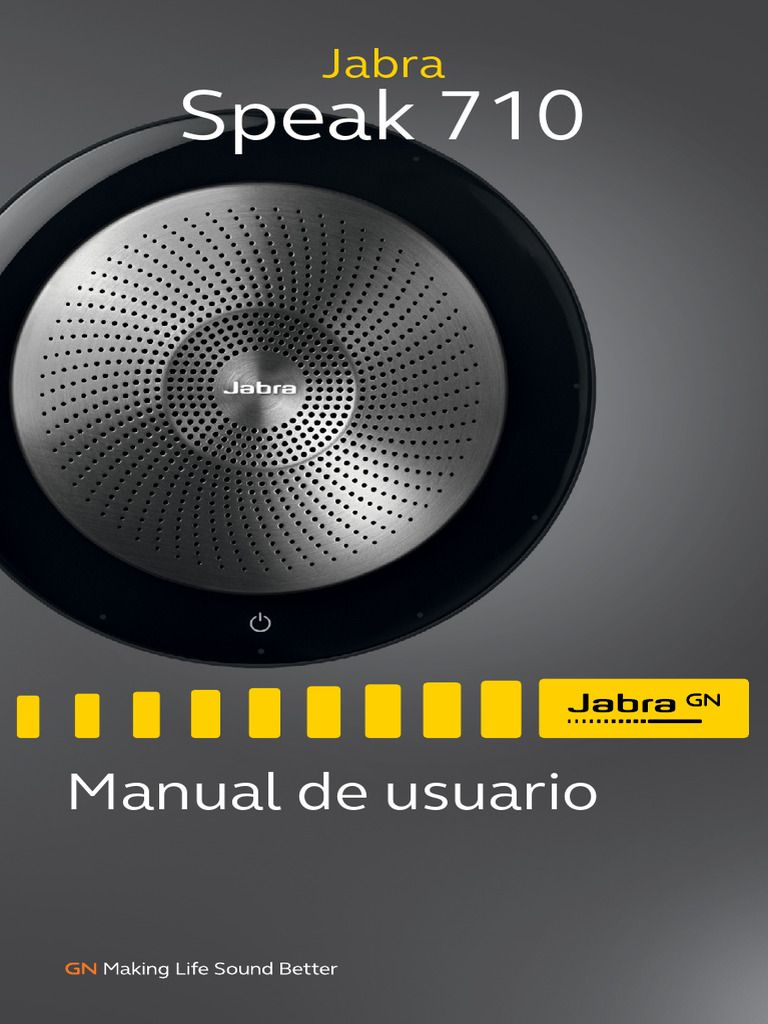 Jabra Speak 710 Teams User Manual - ES - Spanish - RevB | PDF ...