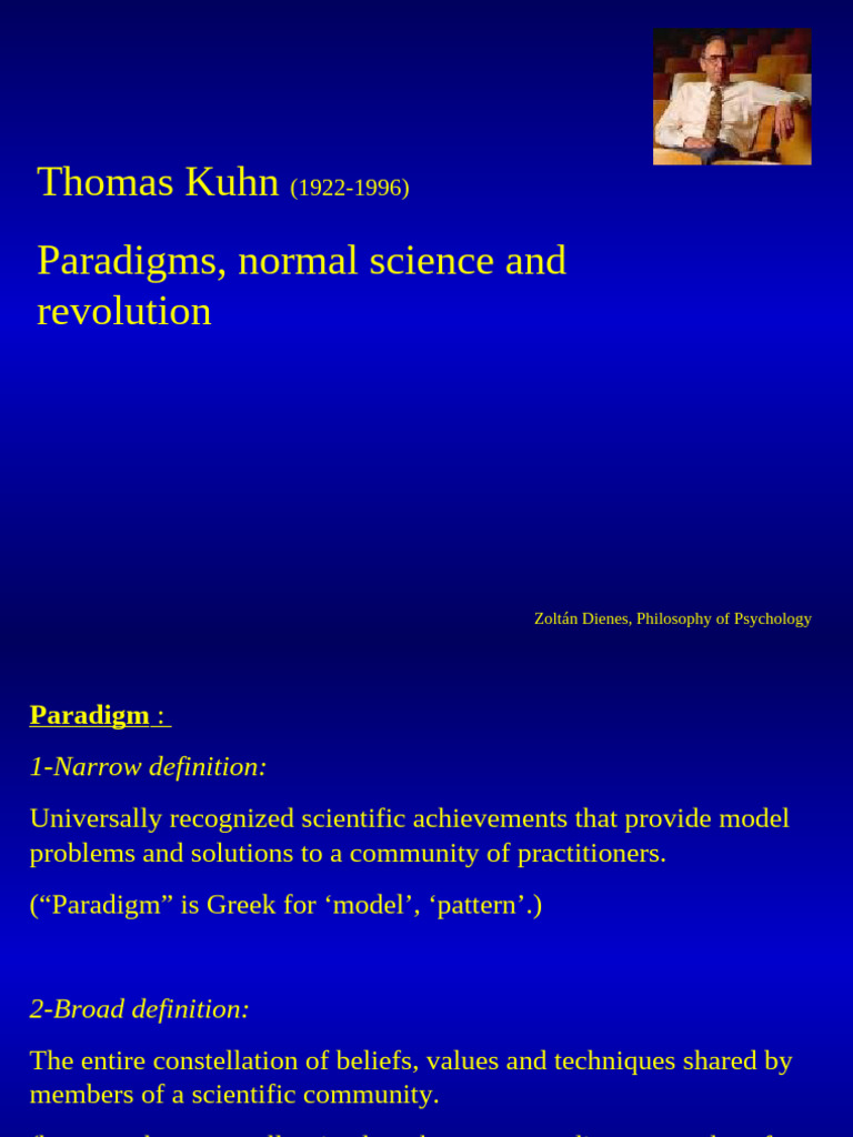 Kuhn II | PDF | Paradigm | Science