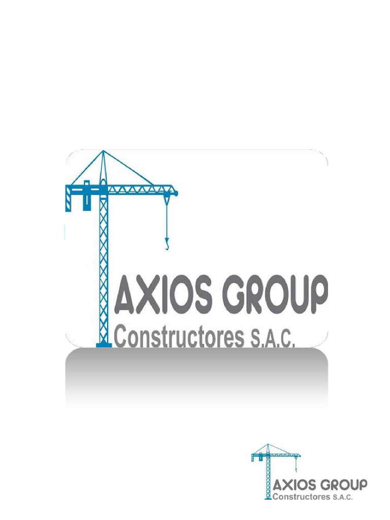 Brochure Axios Group Constructores Sac | PDF | Business | Calidad ...