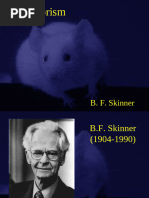 B.F. Skinner's Behaviorism Explained | PDF | Reinforcement | Behaviorism