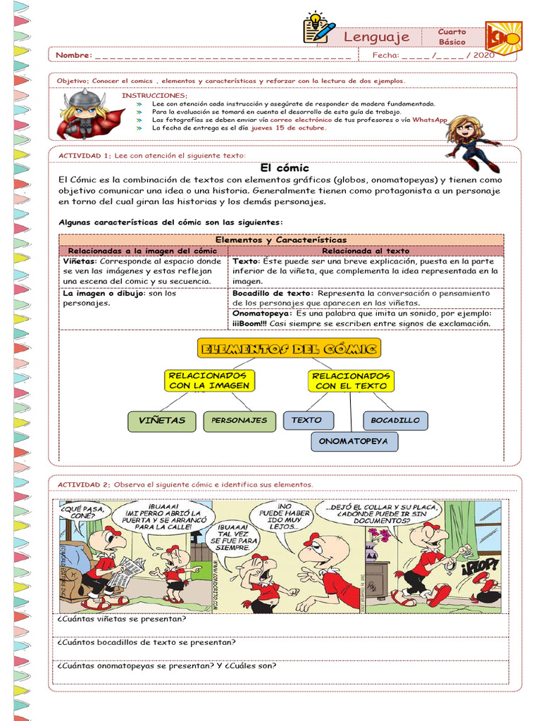 Lenguaje | PDF | Cómics | Imagen
