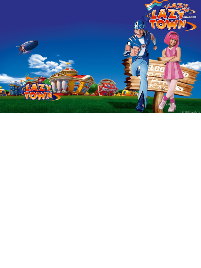 Libro de Colorear Lazy Town | PDF